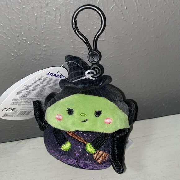 Squishmallows | Toys | Squishmallows Wicked Elphaba 35 Clip On Mini ...